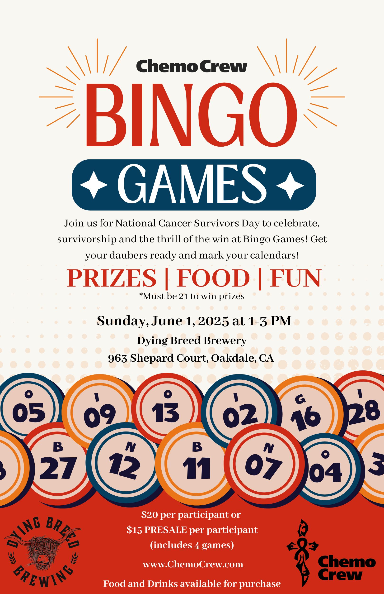 Bingo – Chemo Crew